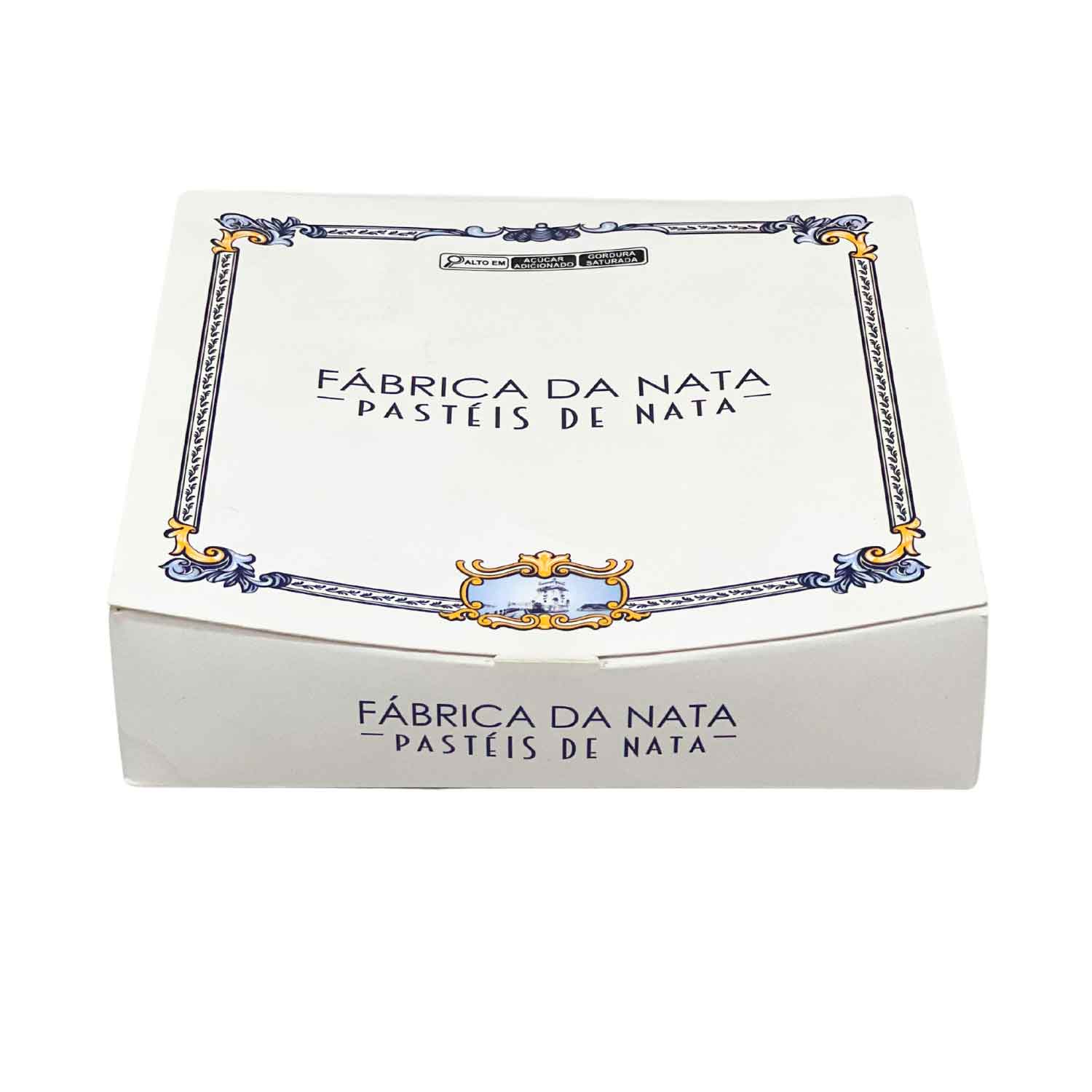 Embalagem p/ Pastel de Nata c/ Laminação Interna G (19,5 x 18,5 x 5 cm ...