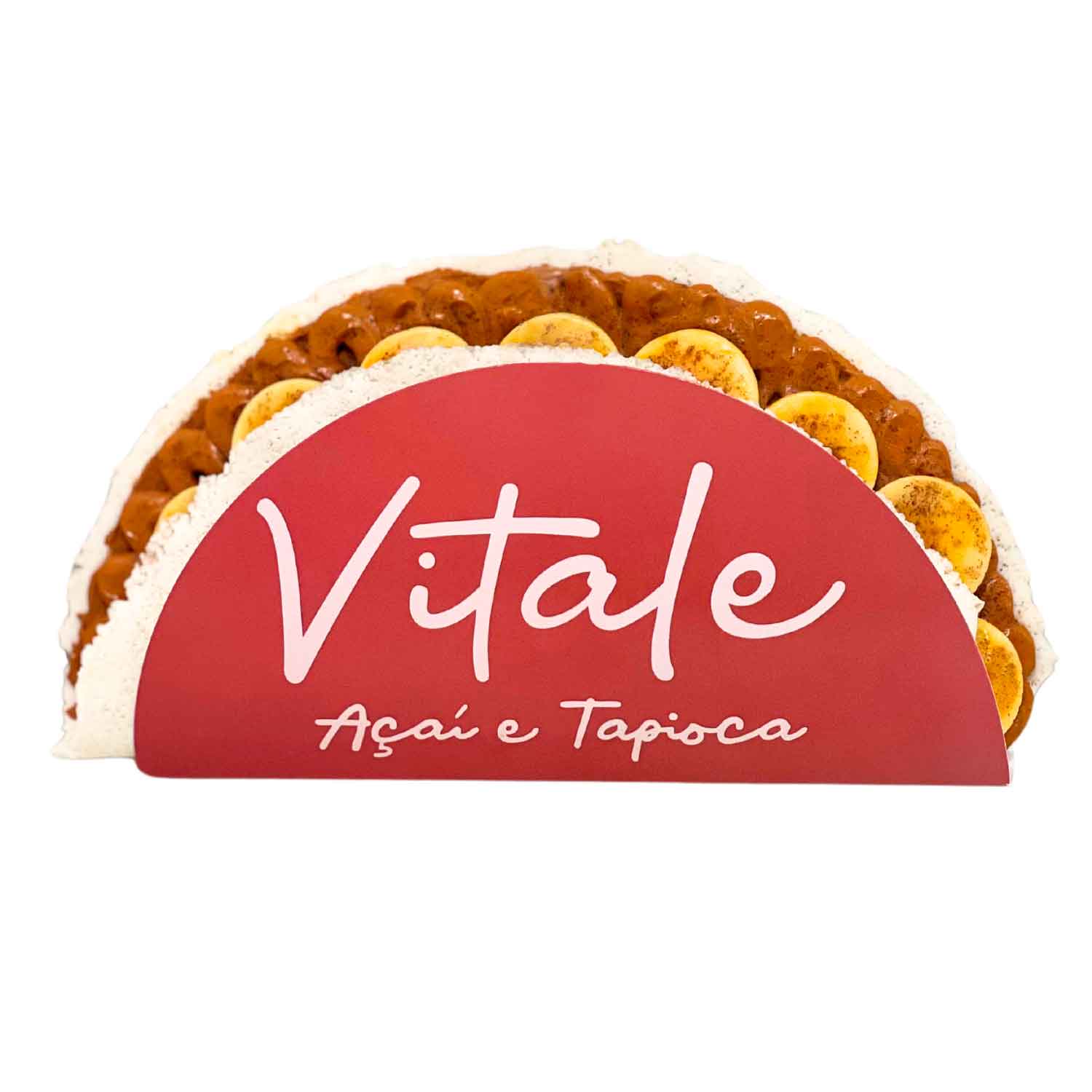 Embalagem para Pastel Tapioca (16 x 1 x 8 cm) c/1 trava Personalizada