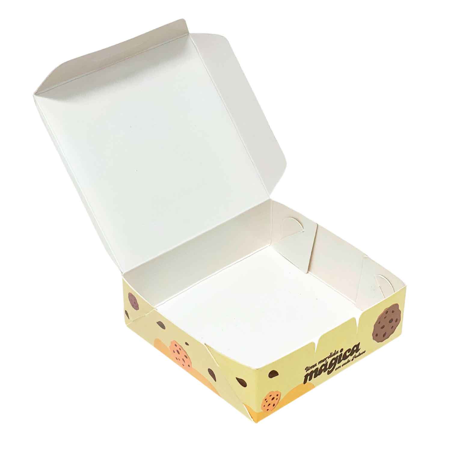 Embalagem para Cookie (9,5 x 9,5 x 3 cm) Personalizada