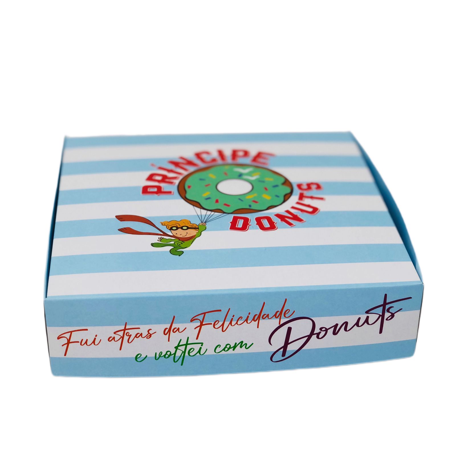 Embalagem para Donuts (21 x 21 x 5 cm) Personalizada